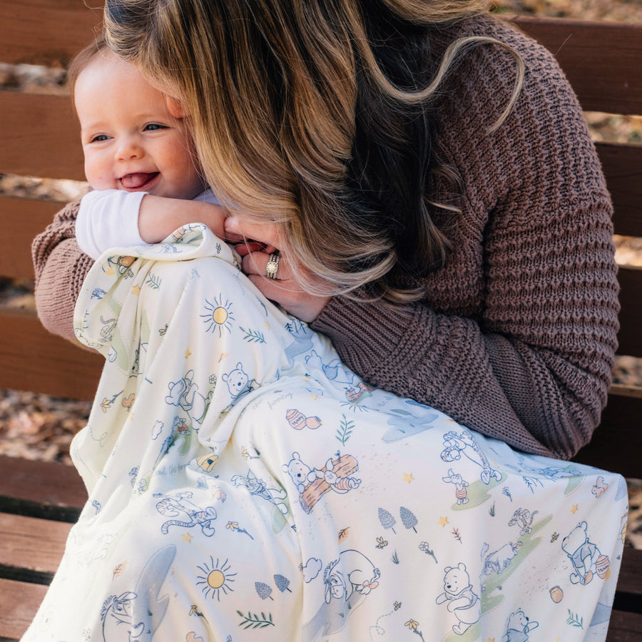 Disney Baby Blanket - WINNIE THE POOH MORNING TIME – Milk Snob